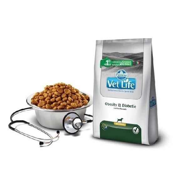 Vet Life Canine Obesity & Diabetic Fish 2kg | Código: 7898604435631